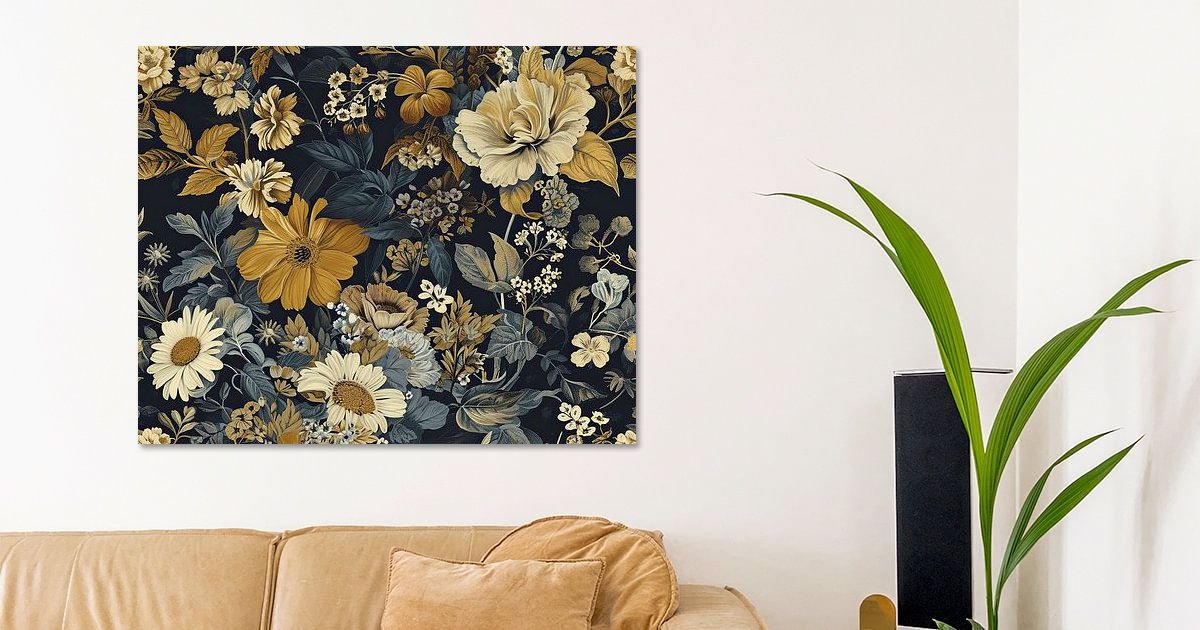 Flora van De Mooiste Kunst op canvas, behang en meer